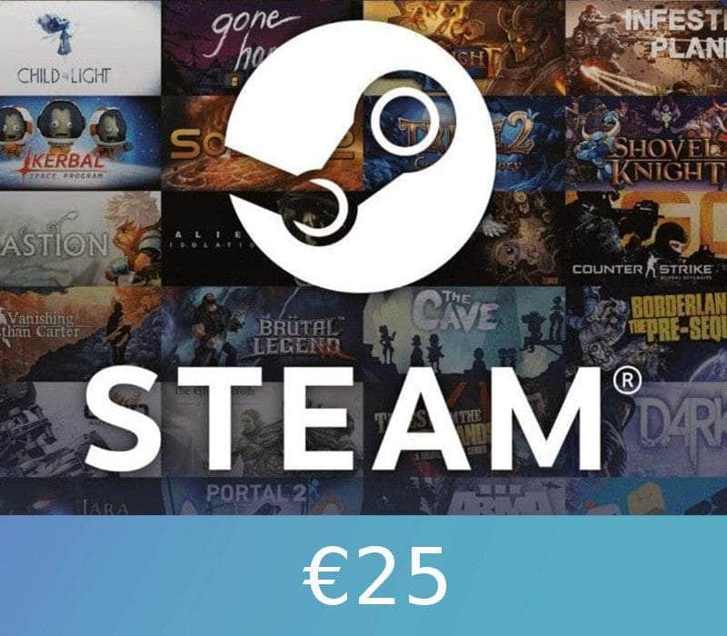 Steam Gift Card €25 EU Activation Code | Shoplinkz, digicodes-in ...